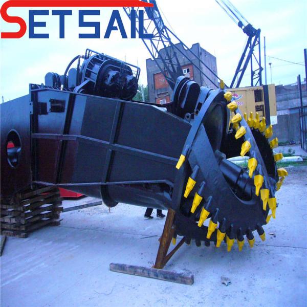 Quality 46m Total Length River Sand Cutter Suction Dredger with Hydrocyclone and Booster for sale