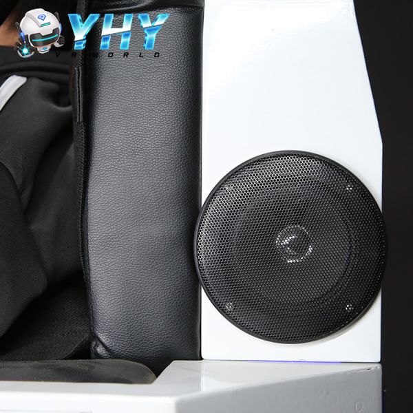 Quality 9D VR Roller Coaster Simulator 1 Player Rocket VR 360 Machine for sale