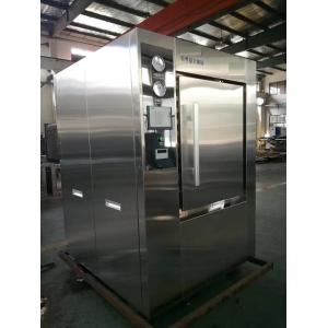 Quality 600L Front Loading Vacuum Drying High Temperature Sterilizer Rectangular for sale