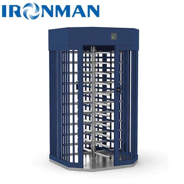 Quality Custom SS304 Full Height Turnstile Gate 30 Persons/Min For Building Site for sale