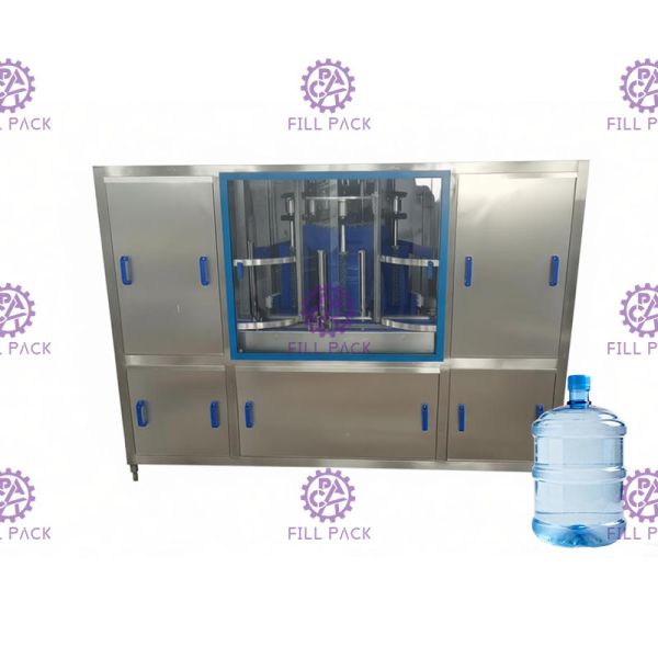 Quality Rotary 1800*1550*1750mm 900BPH 5 Gallon Bottle Washer for sale
