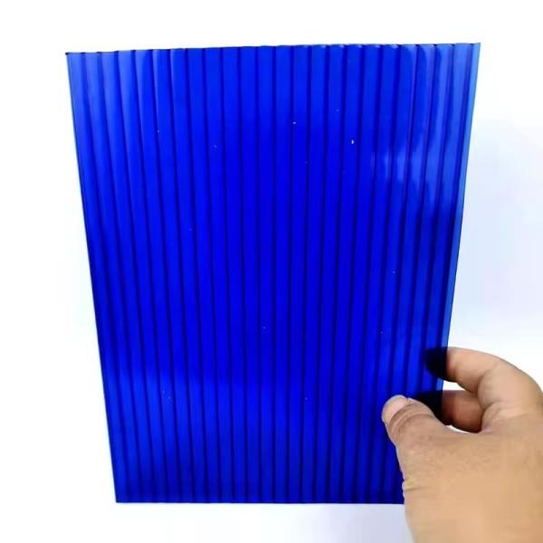 Quality 5mm Anti UV Translucent Polycarbonate Hollow Sheets Waterproof Durable for sale