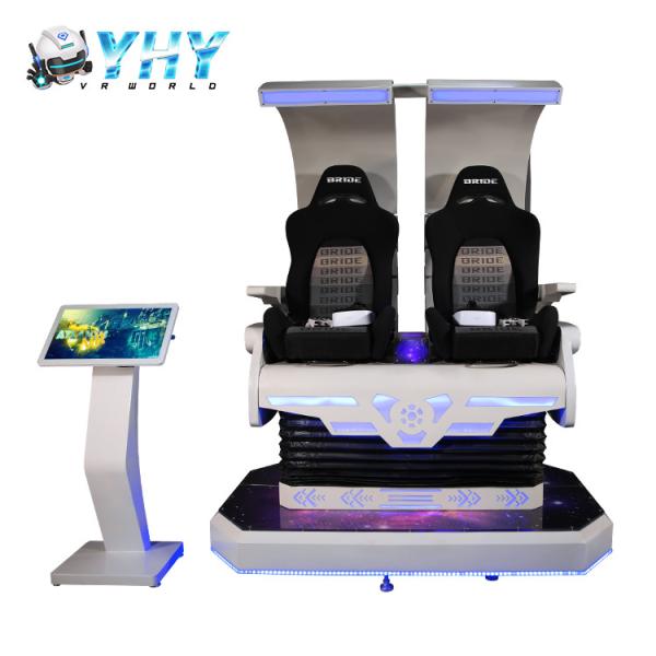 Quality Shopping Mall 9D VR Cinema Godzilla Virtual Reality Simulator 2 Players 360 for sale