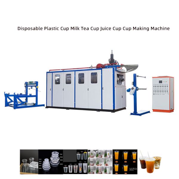 Quality Used PLC Plastic Cup Thermoforming Machine for sale