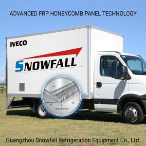 Quality CBU Complete Unit FRP Panel Dry Freight Truck Box with Steel Floor Construction for sale