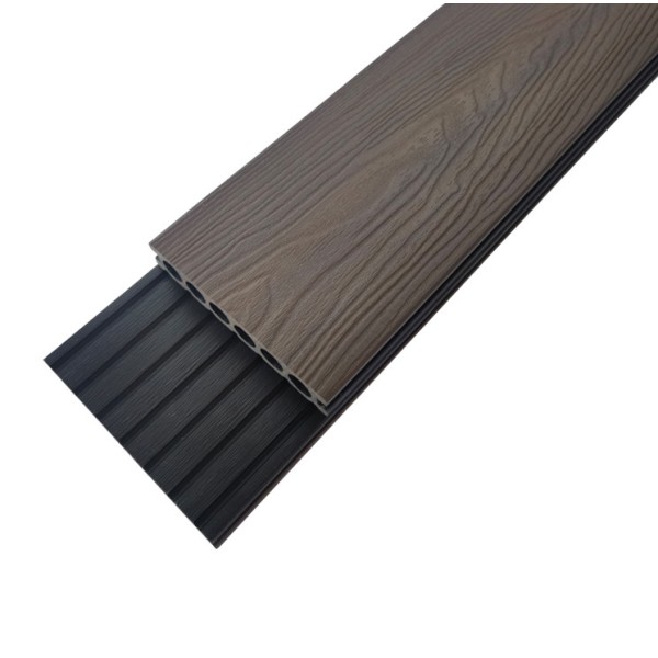 Quality Rosewood Color WPC Co Extrusion Decking Highly Fire Resistance for sale