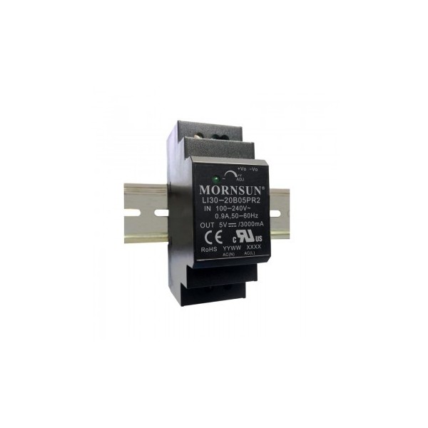 Quality 30W 5V AC DC Din Rail Power Supply Mountable 12V Industrial Control for sale