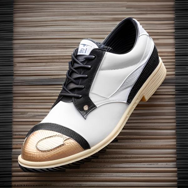 Quality Anti Slip Anchor Personalised Golf Shoes PU Leather Upper for sale