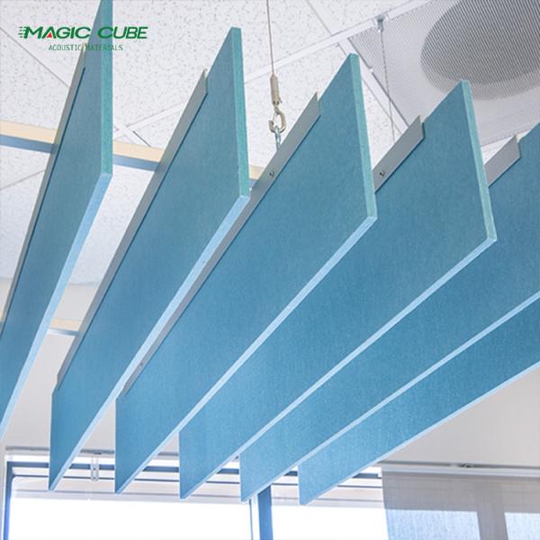 Quality 3700G/M2 Density Acoustic Ceiling Cloud Heat Insulation And Dustproof for sale
