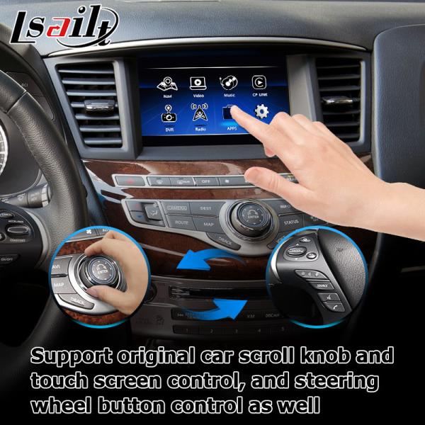 Quality Infiniti QX60 OEM style wireless carplay android auto upgrade for sale