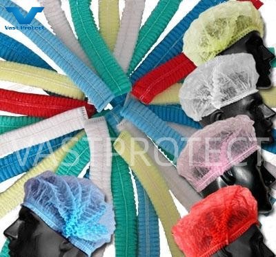 Manufacturer Nonwoven PP Disposable Cap Strip Cap Mob Cap Bouffant Cap