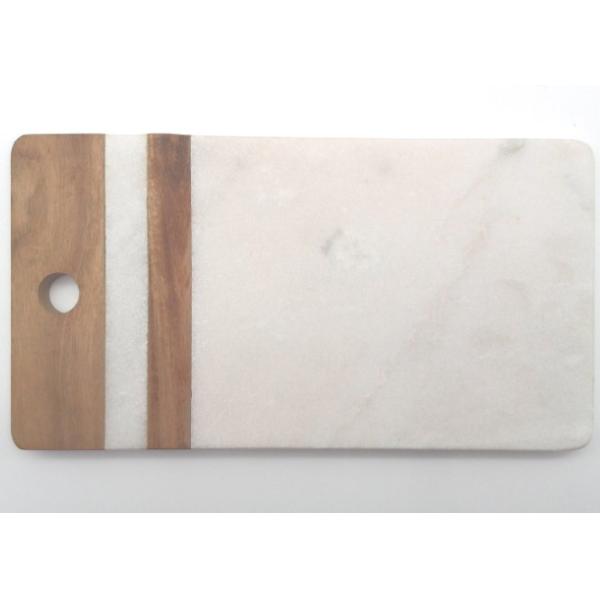 Quality Customized Stone Placemats Rectangular Marble Acacia Wood Cutting Boards for sale