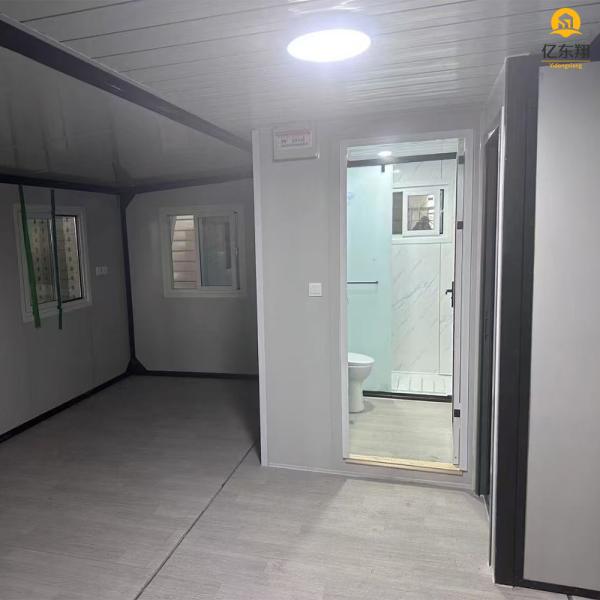 Quality Prefab Steel Frame Expandable Container House with Sandwich Panels for sale