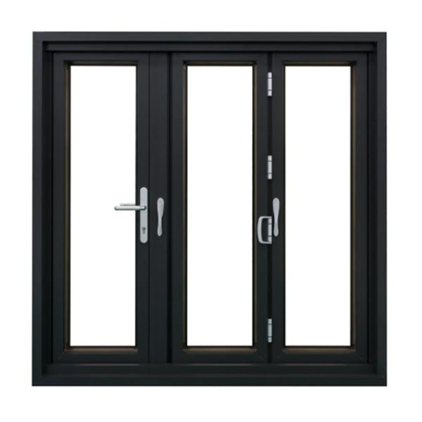 Quality Thermal Break Double Glazed Aluminum Profile Aluminium Alloy Casement Window Swing Style for sale