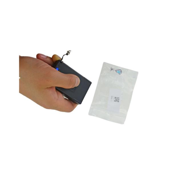 Quality Handheld Ring Scanner Mini Wireless Android 2D Bluetooth Barcode Scanner for sale