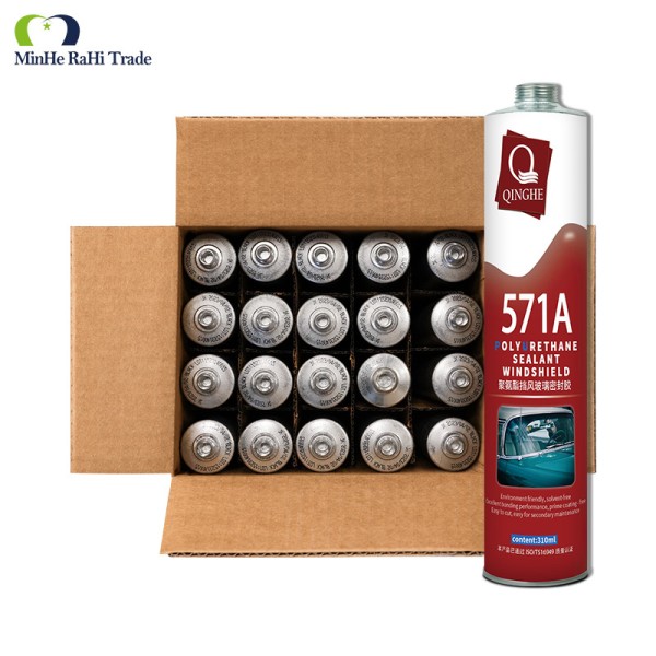 Quality MH571A Windshield Sealant Car Joint Auto Glass Roof RTV PU Silicone Sealant for Automotive Leak for sale