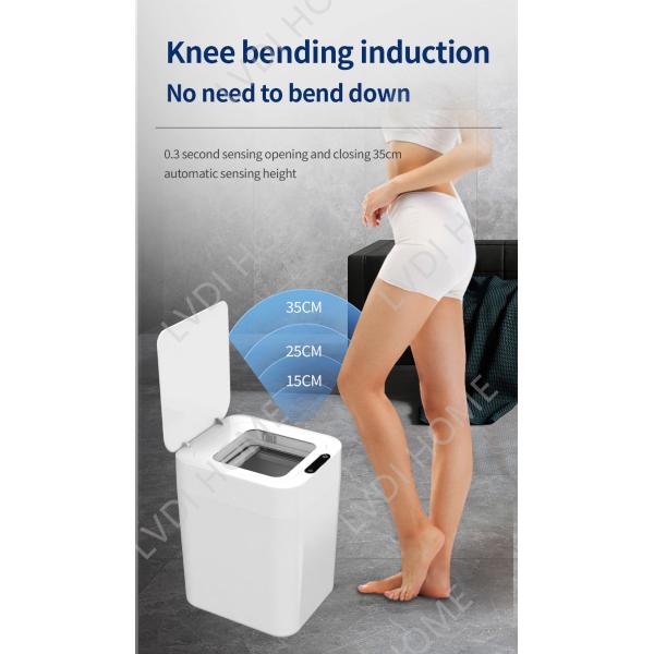 Quality 20l Smart Motion Sensor Automatic Lid Trash Can Smart Waste Bin Motion Sense for sale