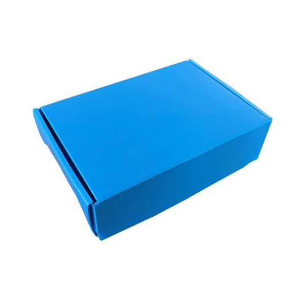 Quality File Storage Foldable PP Corrugated Plastic Box for sale