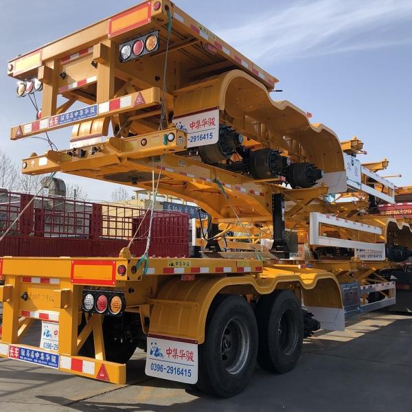 Quality 12R22.5-12PR Tire Skeleton Semi-Trailer The Optimal Solution for Container for sale
