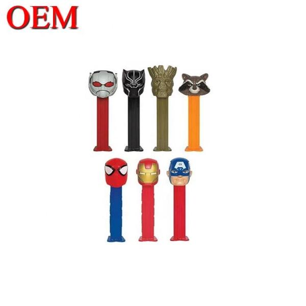 Quality Customized 3D Cartoon Toy Hellokitty Plastic Candy Dispenser Oem Candy Packs for sale