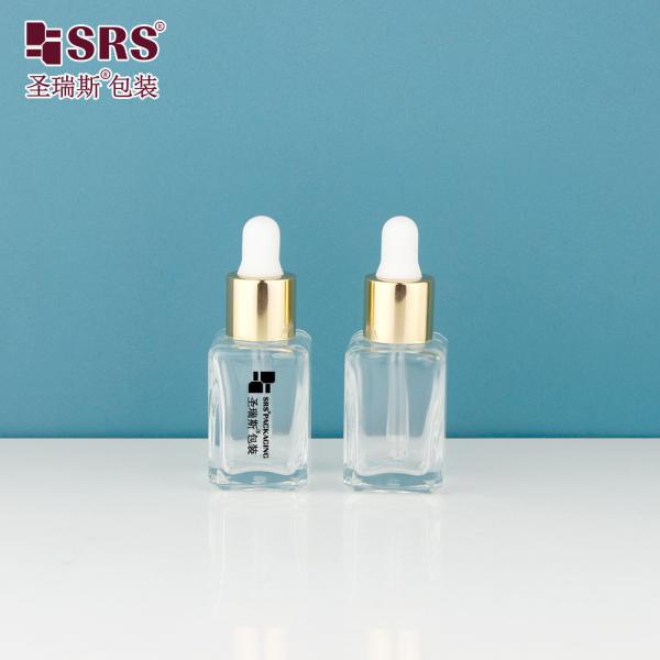 Quality D1877-10ml Custom Color And Branding Options Empty Dropper Bottle With Glossy for sale