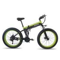 Quality 15AH Battery 26x4.0 inch Electric Bike with High Powerful 1000W Motor and 7 for sale