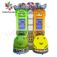 Quality 2 Players Arcade Car Game Machine Fiberglass Material for sale
