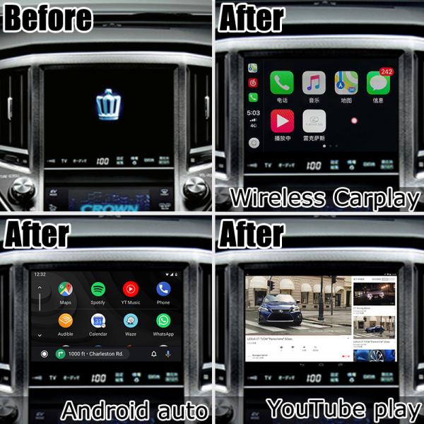Quality Toyota Crown S210 AWS215 GWS214 android multimedia interface wireless carplay for sale