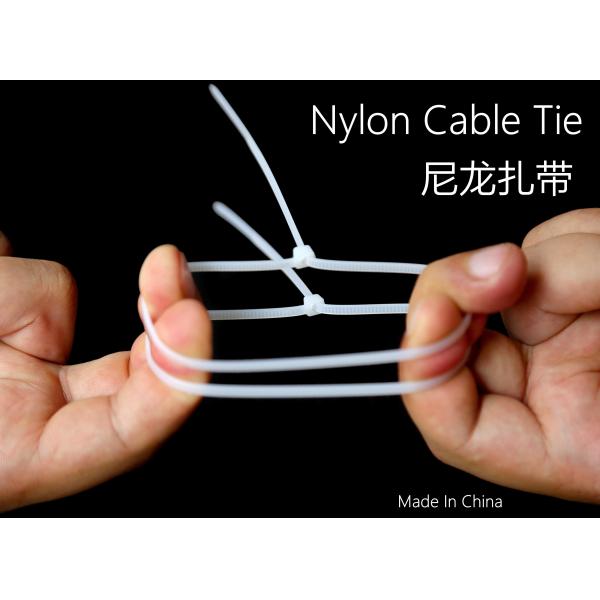 Quality Nylon Cable Tie 4 Series Self Locking Cable Tie Plastic cable tie Cable Tie for sale