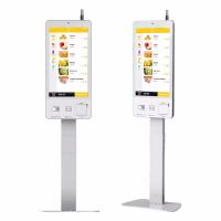 Quality Touchscreen Self Service POS System with Face Recognition, LED Lights, and 21.5 for sale