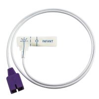 Quality N-ellcor Oxi-max DB9 9pin MAX-I N-20 N-600x Infant White Foam Disposable SPO2 Pulse Oximeter Finger Probe for sale