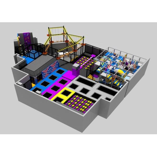Quality Customized Outdoor Trampoline Park Playground Equipment Jumping Mat for sale