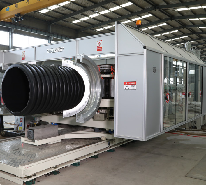 Quality High Speed Corrugated Pipe Machinery HDPE/PP/PE Plastic Pipe Production Line for sale
