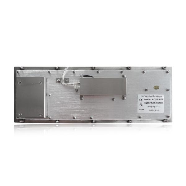 Quality Explosion Proof 68 Keys Stainless Steel Keyboard With Ruggedized Touchpad for sale