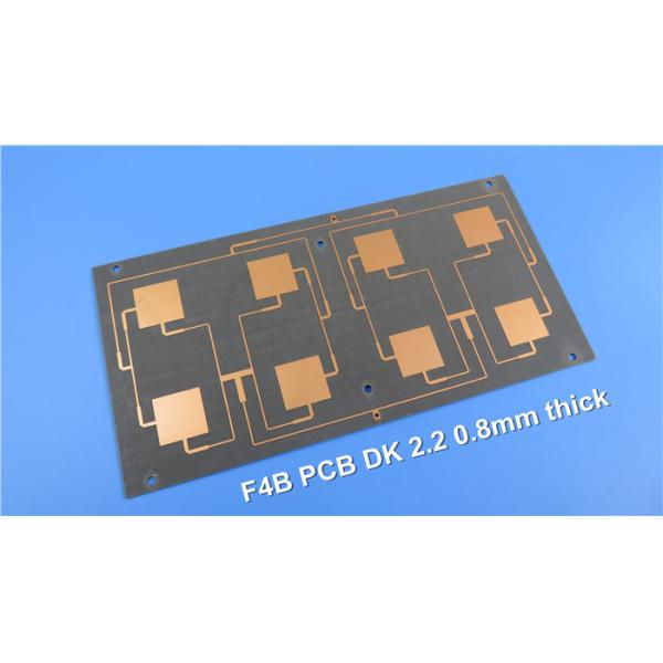 Quality PTFE High Frequency PCB With 0.5mm Thick With Immersion Gold for sale