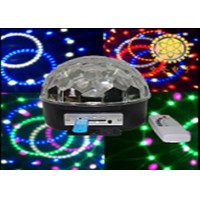 Quality Guangzhou Desco Stage Light 15W Led Crystal Magic Ball Light RGB Effect Lighting for sale