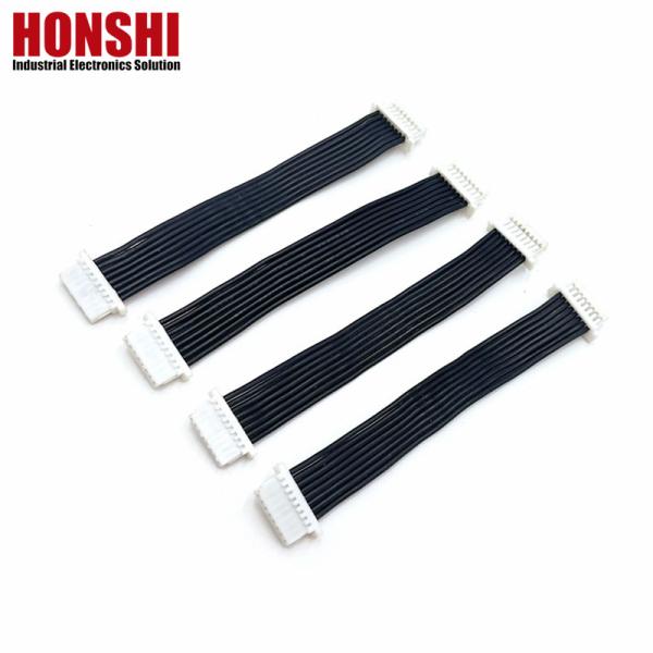 Quality JST Plug Connector 8 Pin Wire Harness Assembly With Support Samples And OEM for sale