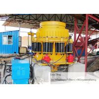Quality CE ISO 2500tpd Tracked Stone Cone Crusher For Concrete Mixing Mining Coal for sale