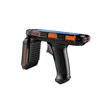 Quality Long Range Handheld Android PDA Barcode Scanner NFC LF HF RFID Reader for Wrist for sale