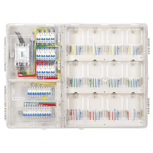Quality 12 Way Single Phase Electrical Service Meter Box for sale