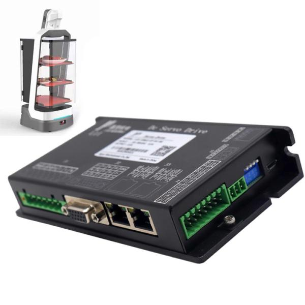 Quality Low Voltage DC Servo Motor Drive 24V 12A Absolutely Encoder For Industrial Robot for sale