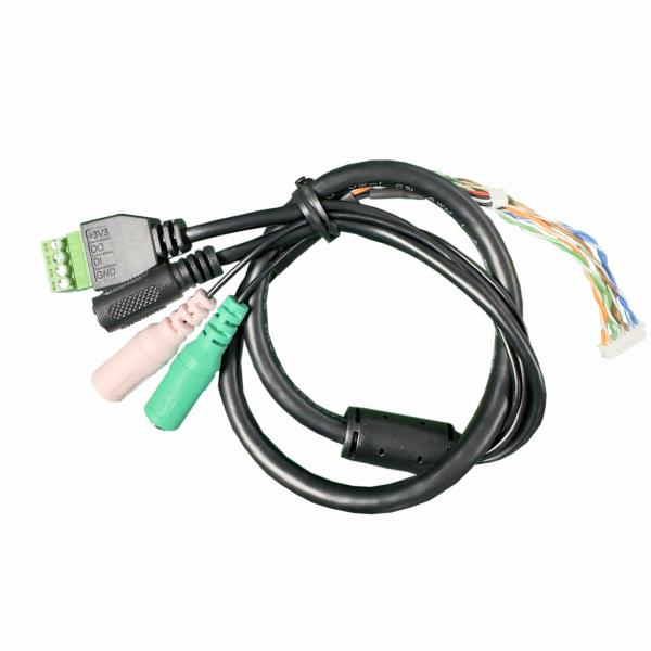 Quality 3.5 PITCH-4 Pin Electrical Wiring Harnesses Terminal Male Green DC5.5*2.1 Bus 3 for sale