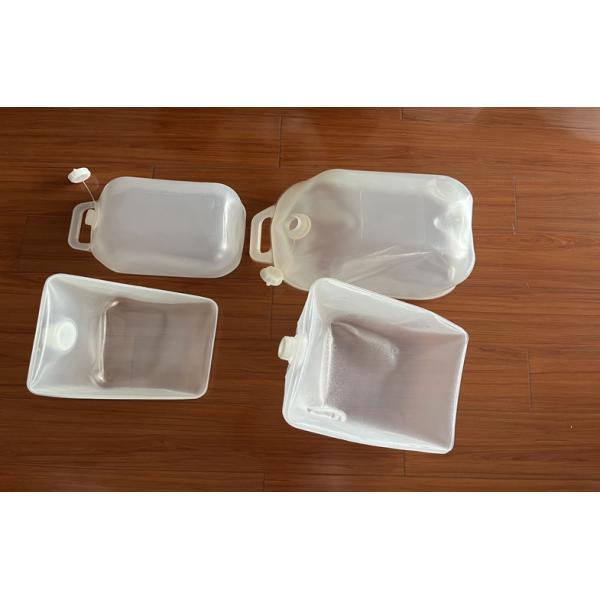 Quality Collapsible Cubitainer Bag Camping 20l Jerry Can With Plastic Tap for sale