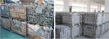 Galvanized Wire Mesh Container