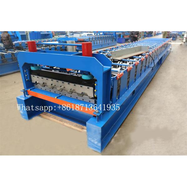 Quality PLC Controlled 2.5T Corrugated Roof Sheet Roll Forming Machine For Efficient for sale