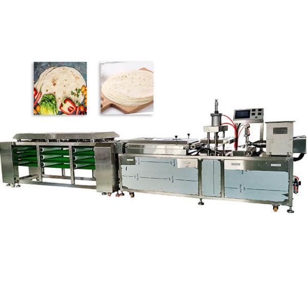 Quality Supermarket 21kw Automatic Tortilla Making Machine Silver Color for sale