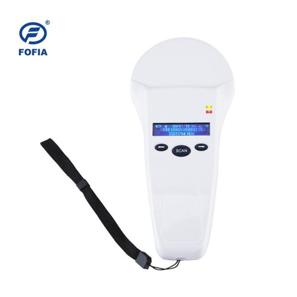 Quality 134.2 KHz Bluetooth Handheld Animal Microchip Scanner For Pet Management for sale