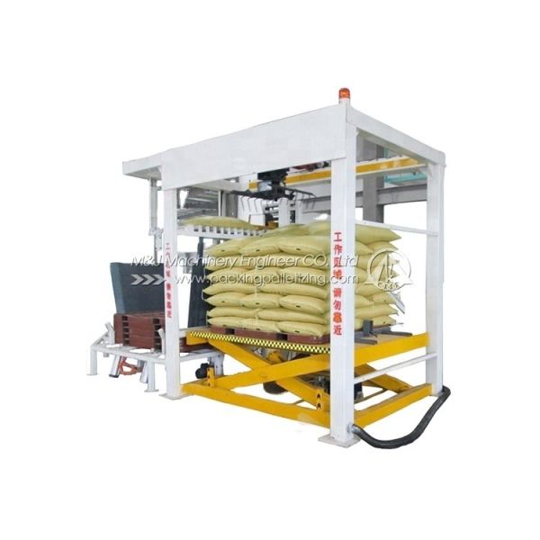 Quality Automatic Grade Automatic Palletizer for Cement Rice Bag After Service Included for sale