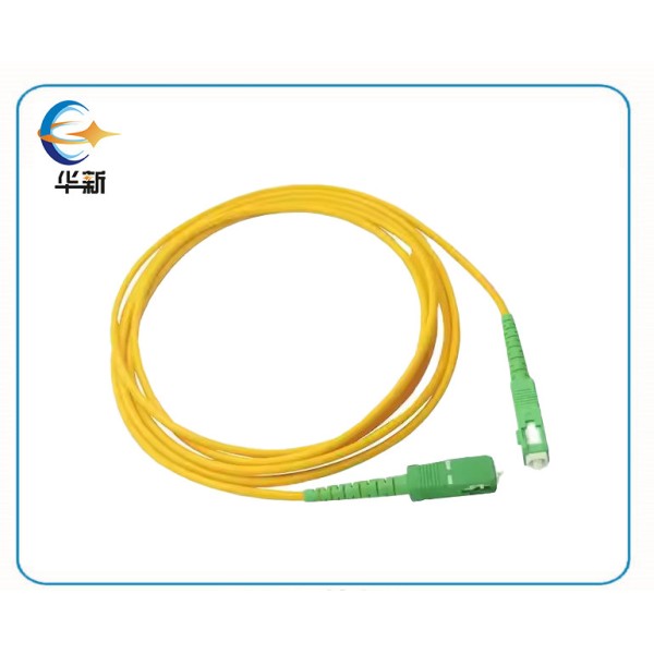 Quality 100% 3d Test Fiber Optic Patch Cord With UPC Polish And Optimal Network for sale