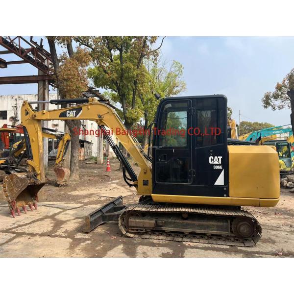 Quality CAT 306E Second Hand Mini Excavator with Original Hydraulic Valve in Good for sale